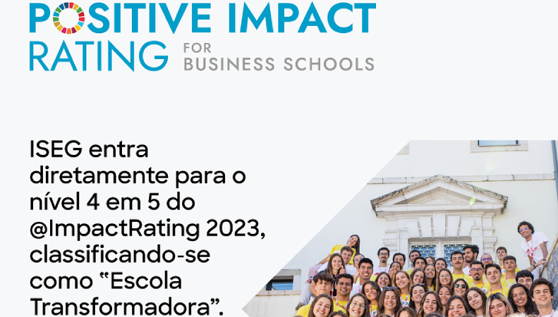 ISEG considerada ‘Escola Transformadora’ em ranking internacional ...
